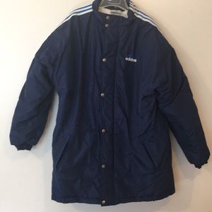 adidas | Jackets & Coats | Adidas Coat Mens Sz Xl Preloved Sleeve Bump ...